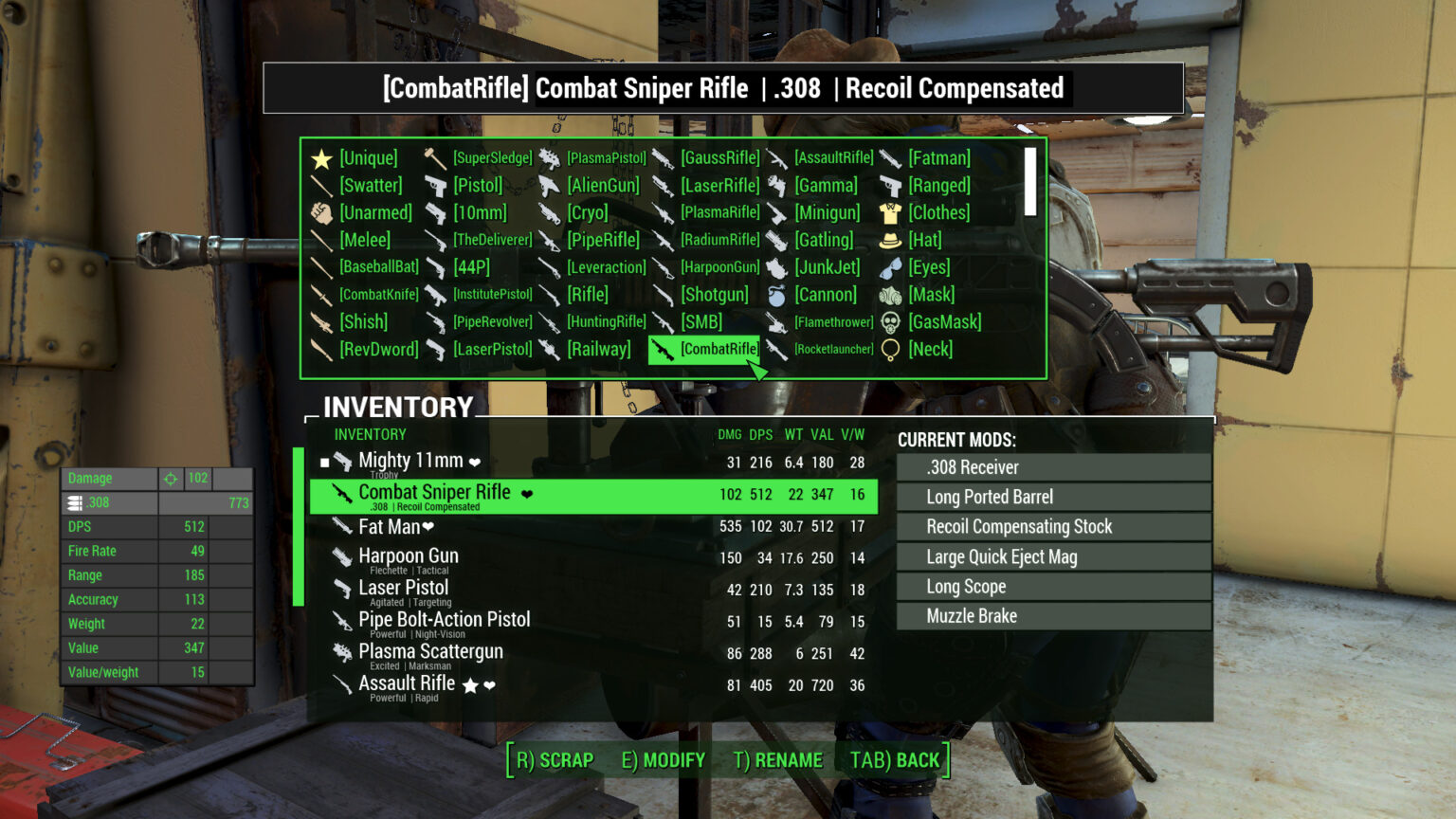 fallout4のUIをかっこよく決めろ！HUD・UIを最強にするmod構築！ふさふさなブログ