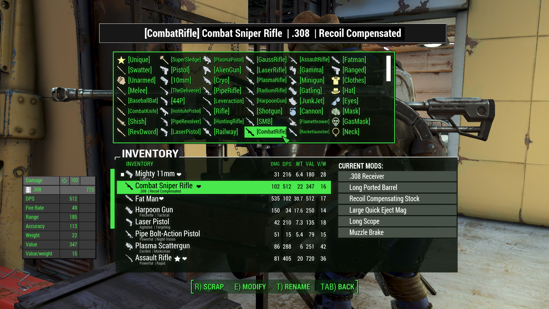 fallout4のUIをかっこよく決めろ！HUD・UIを最強にするmod構築！ふさふさなブログ