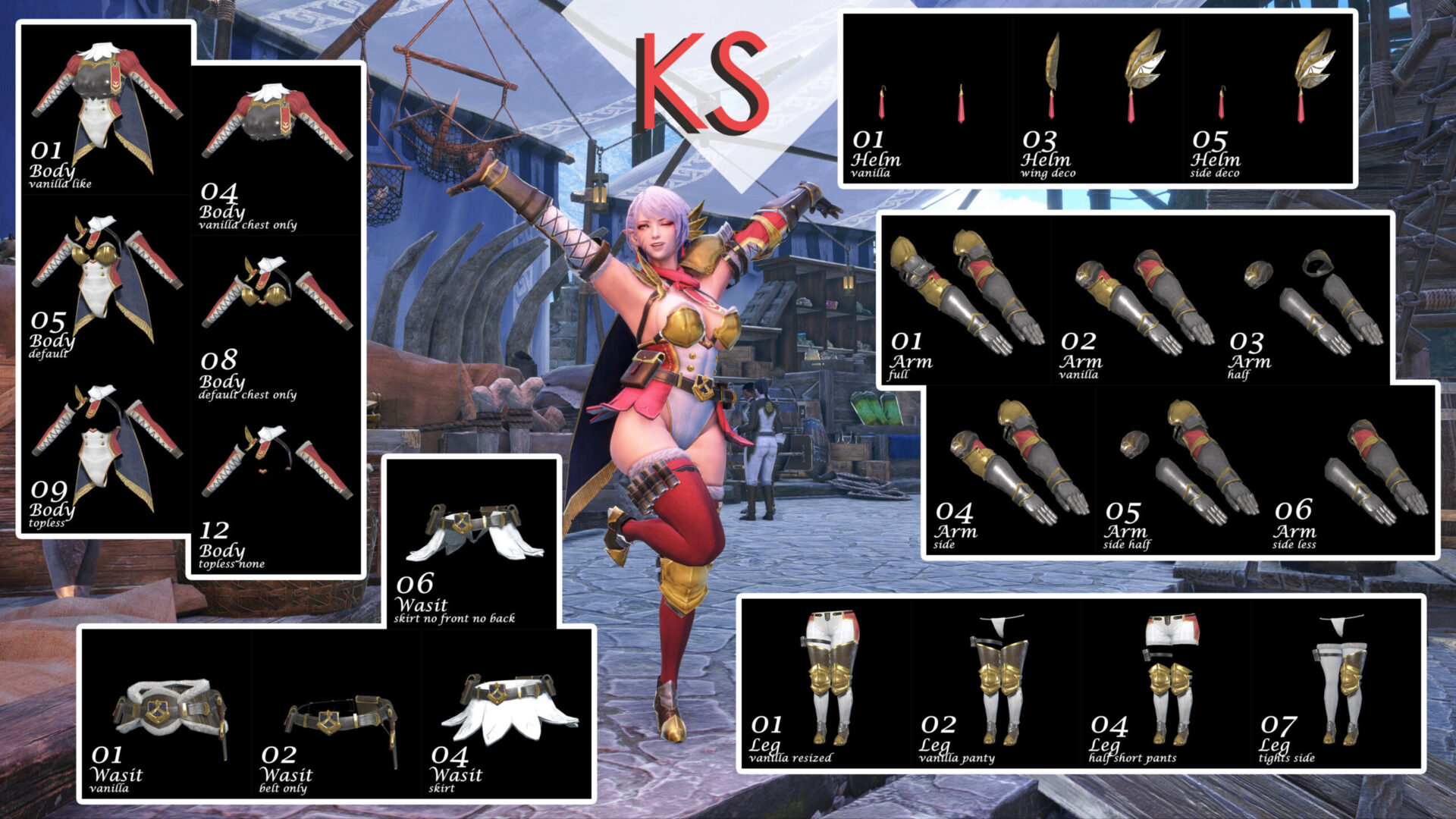 【モンハンライズSB】教官が女体化！？Ver.R NPC Collectionでnpcをセクシーに！ふさふさなブログ